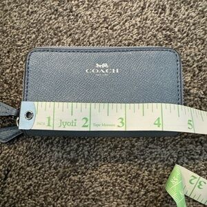Coach | Bags | Coach Blue Card Casewallet Nwt | Poshmark